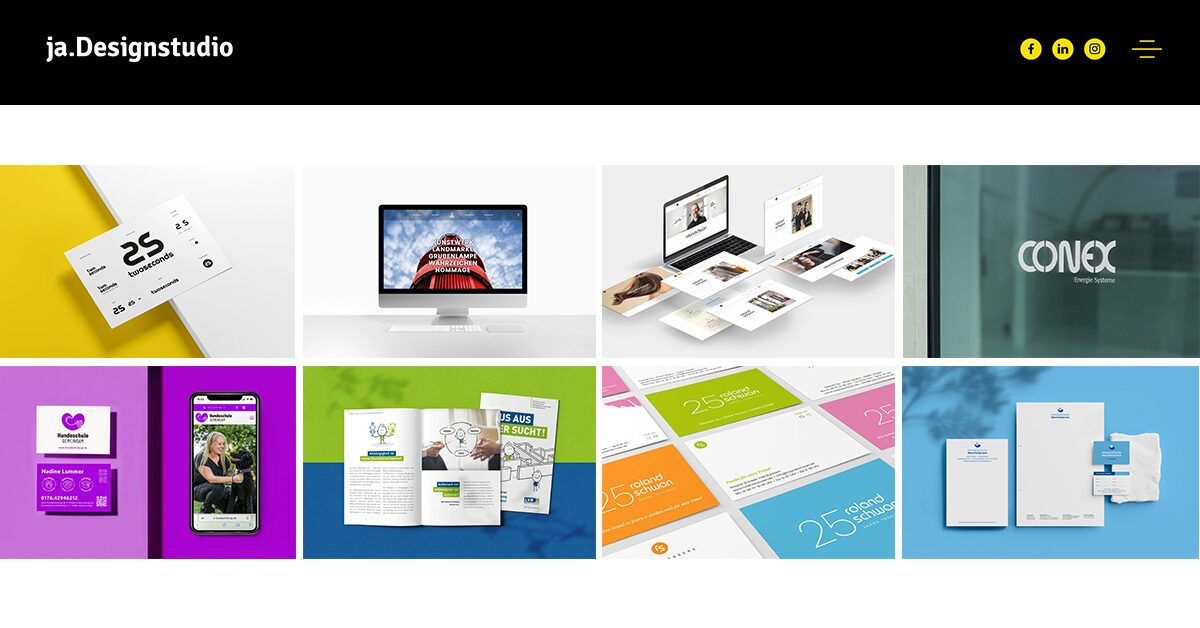 Branding & Kommunikation I ja.designstudio - Cases